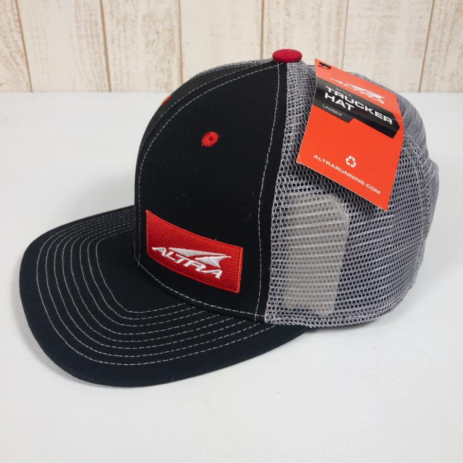 Unisex OneSize ブラック系 Altra ( アルトラ ) トラッカ− ハット Trucker Hat コットン キャップ ヘッド ...