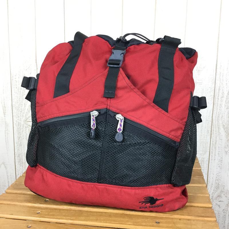 キバデザイン 90s ボンバートート BOMBER TOTE トートバッグ 生産終了モデル 入手困難 KIVA DESIGN レッド系 ...