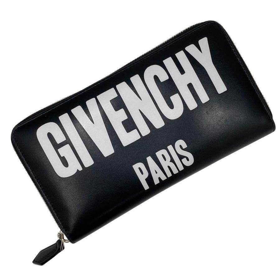 GIVENCHY ジバンシー ジバンシィ【ICONICPRINT-ZIP】ラウンドファスナー長財布BLACK ブラック BC06340777 001 : 2nd HANDS - 通販 ...