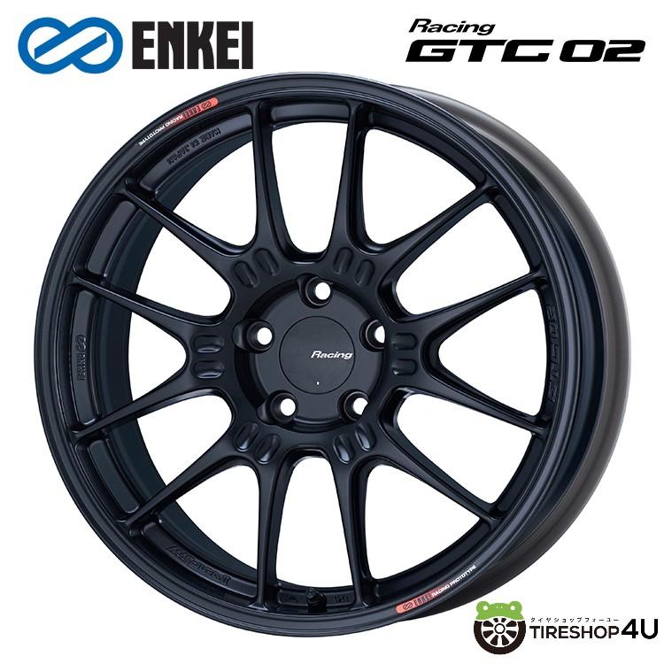 ENKEI 4本購入で送料無料 Racing GTC02 18x9.5J 5/114.3 +40 MBK マットブラック 新品ホイール1本価格 【代引き不可】 : TIRE SHOP 4U 2 ...