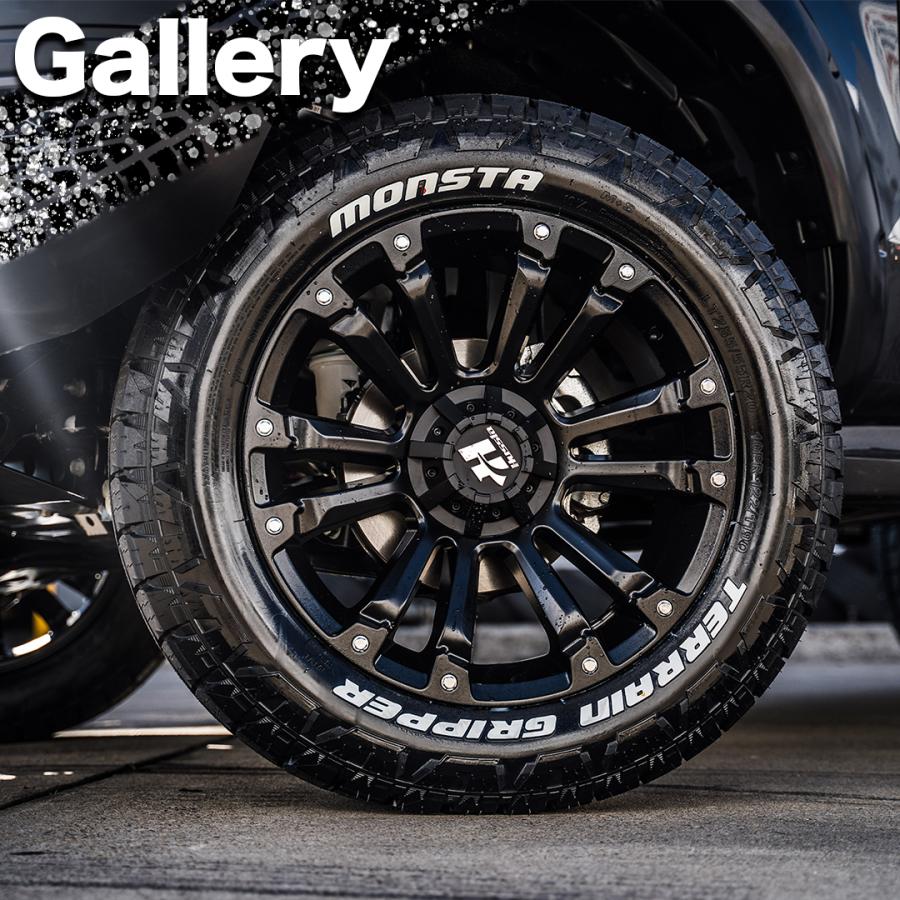 MONSTA TYRES 4本セット 265/65R17 2025年製 モンスタ TERRAIN GRIPPER 265/65-17 116T XL RWL ホワイトレター サマータイヤ 新品 ...