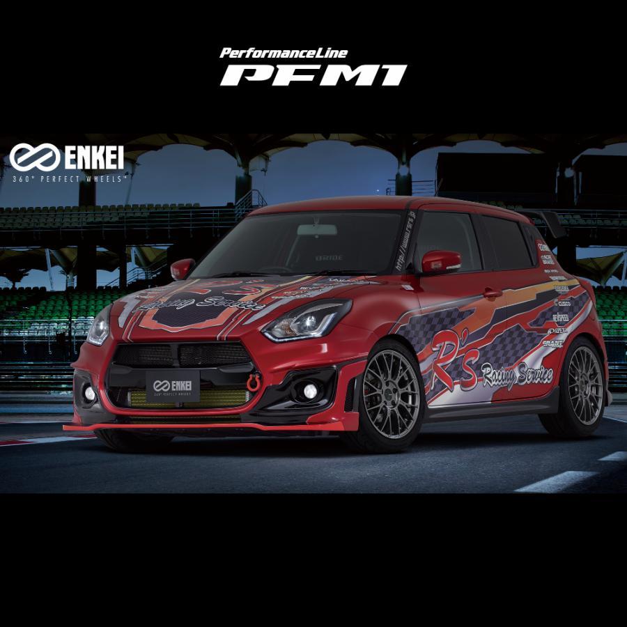 ENKEI 4本購入で送料無料 Performance Line PFM1 15x5.0J 4/100 +45 DS ダークシルバー 新品ホイール1本価格 【代引き不可】 : TIRE ...