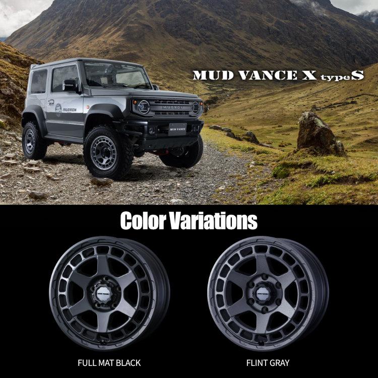 4本購入で送料無料 WEDS ADVENTURE MUD VANCE X TYPE S 14x4.5J 4/100 +45 FMB フルマットブラック 新品ホイール1本価格 【代引き不可 ...