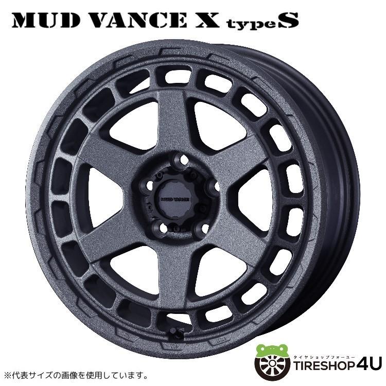 WEDS 4本購入で送料無料 ADVENTURE MUD VANCE X TYPE S 16x7.0J 5/114.3 +35 FG フリントグレイ 新品ホイール1本価格 【代引き不可 ...