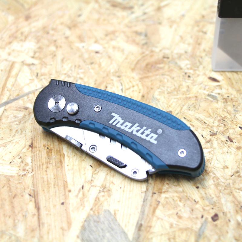 マキタ makita 折り畳み式カッターナイフ 替え刃付き E-10908 マキタ キャンプ DIY : 320Factoryヤフー店 ...