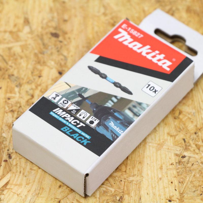 マキタ マキタ(Makita) ブラックプラスビット 両頭 +2×65mm 10本 E-15827 ビットセット BLACK PH2 E ...