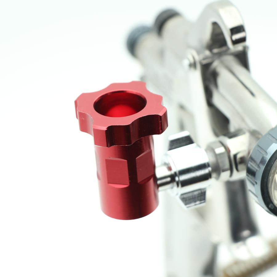 スプレーガン（G1/4）サイドカップ用 3M PPS アダプター（レッド）タイプ10 汎用 アネスト岩田 デビルビス 明治 ジョイント 3M PPS用 : 320Factoryヤフー店 ...