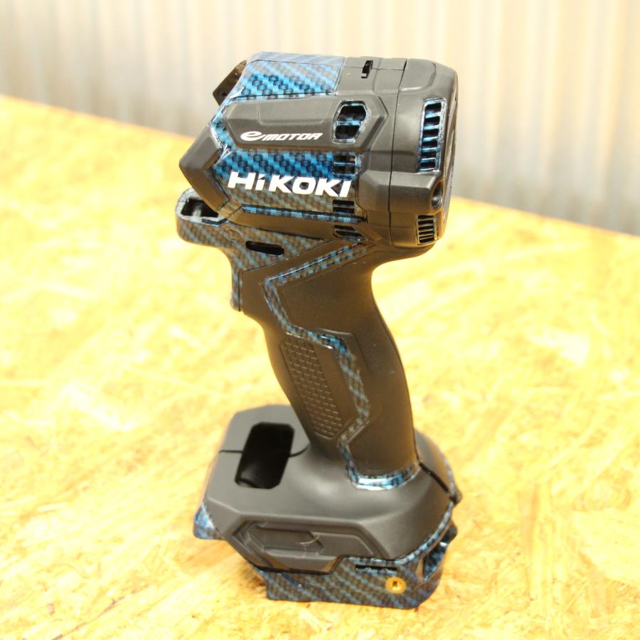 HIKOKI改 WH36DC/WH18DC/WH12DCA用 Gタイプ/ブルーカーボン綾織 ハイコーキ インパクトドライバー カスタムハウジング 外装 : 320Factoryヤフー店 ...