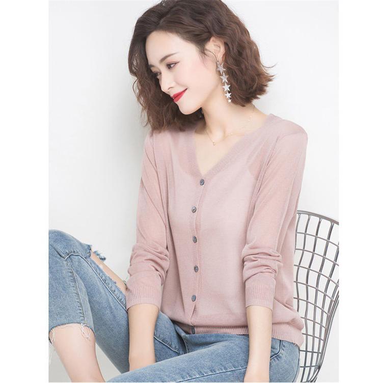 一部！カーディガン UVカット Vネック 薄手 レディース 紫外線対策 日焼け予防 接触冷感 羽織り 無地 OL通勤 長袖 夏 透け感 前開き : 3548アシスト - 通販 - Yahoo ...