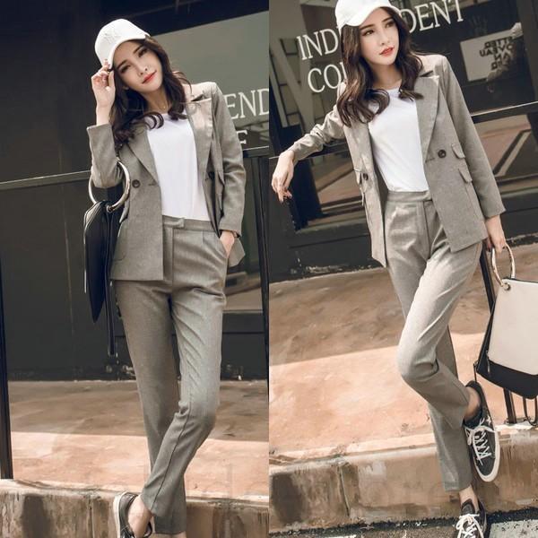 リクルートスーツ パンツスーツ 2点セット レディース 就職活動 就活 ビジネス オフィス OL 通勤服 大学生 新社会人 セットアップ 面接 ...