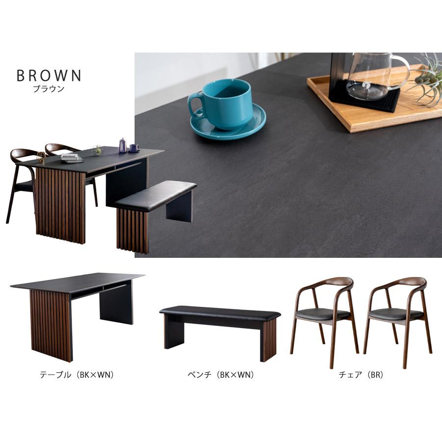 セラミックダイニングテーブルセット 4人用 ダイニングテーブルセット ベンチ セラミック :KI-CELESARA-4SET:家具の35PLUS - 通販 - Yahoo!ショッピング