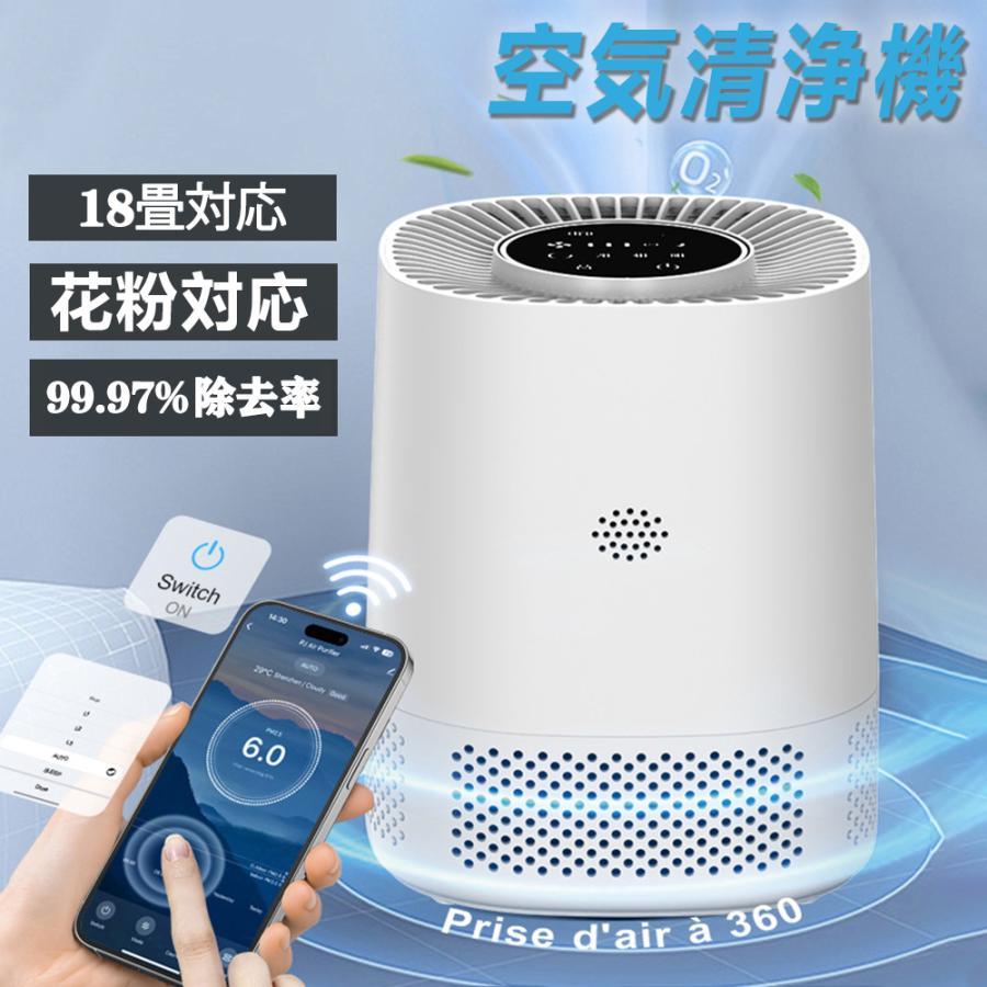 【2024新品クーポン】空気清浄機 花粉対策 花粉症対策 空気循環 PM2.5 3段階切替 スマホ遠隔操作 小型 脱臭機 除菌 消臭 静音 卓上 省エネ 家庭用 PSE認証 : レゾナンス ...