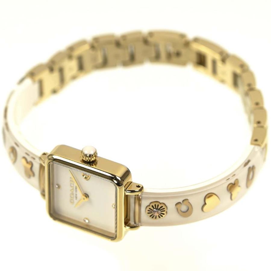 コーチ 腕時計 キャス レディース チョーク ダイヤル GP モチーフ レジン バングル ホワイト系 COACH 14504308 : ...