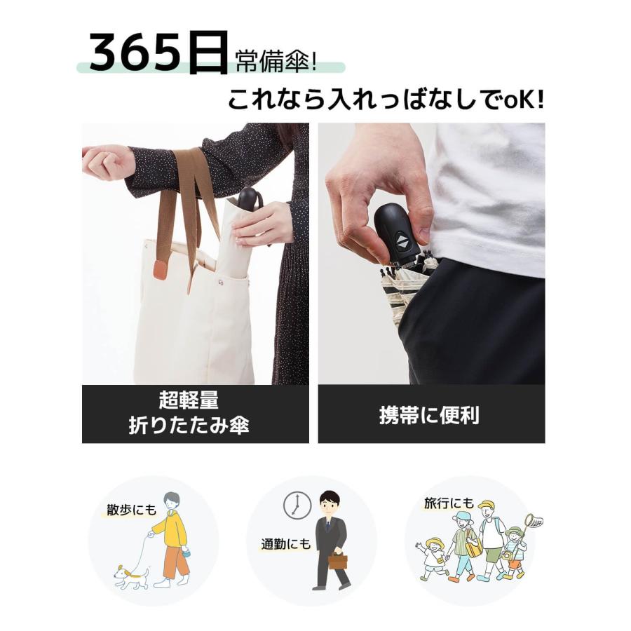 konciwa 日傘 超軽量 189g-199g UVカット率 100% 完全遮光 遮熱 ワンタッチ自動開閉 折りたたみ傘 コンパクト 折り畳み日傘 : 39SHOP - 通販 - Yahoo ...