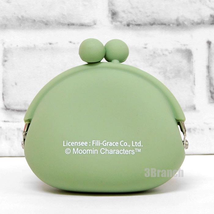 MOOMIN ムーミン グッズ シリコン がま口ポーチ レディース キッズ コインケース 小銭入れ がま口 財布 ミニ リトルミイ スナフキン ミィ カーキ : 3Branch SECOND ...