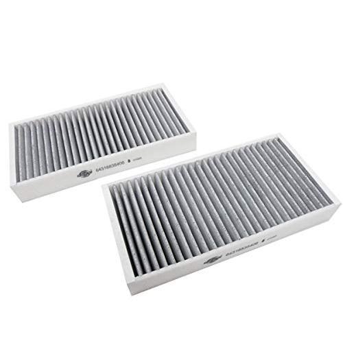 BMW MINI車用 F54 F55 F56 F57 F60 エアコンフィルター 2枚セット 64316835406 64316835405 ...