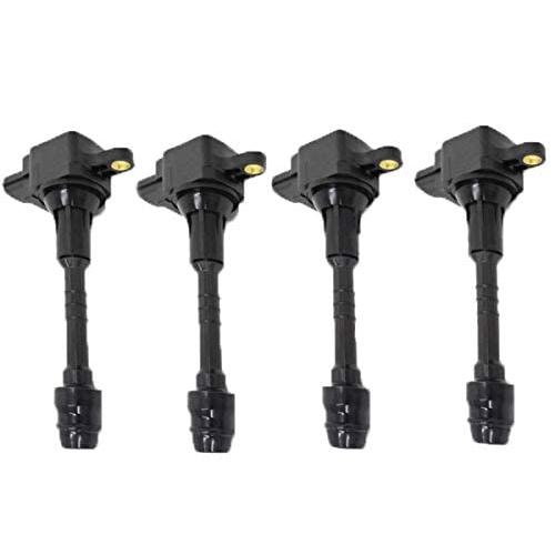 日産 サニー(FB15) プリメーラ(QP12) ティーノ(V10) イグニッションコイル 4本セット 22448-6N000 22448-6N001 22448-6N010 22448 ...