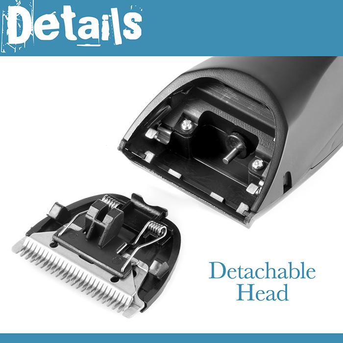 バリカン 電池式バリカン ヘアクリッパー コードレス 4段階刈高調整 2種アタッチメント付属 超軽量設計 静音設計 散髪 セルフカット 家庭用 ...