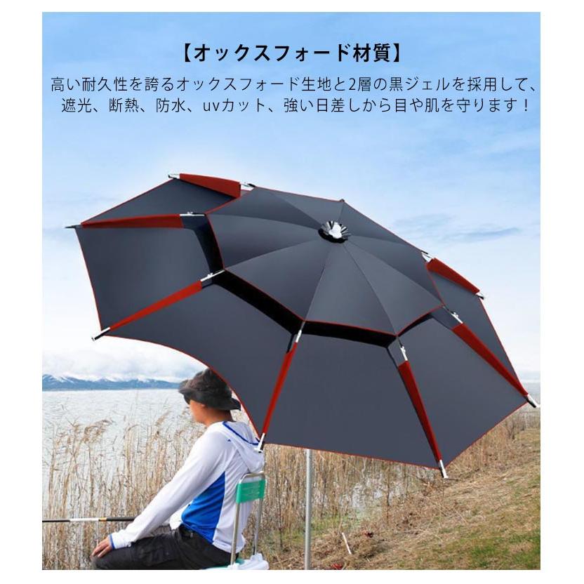 ビーチパラソル フィッシング 日傘 ベランダ 傘 パラソル 日除け 直径2M 釣り用品 大型 防水 角度調節 釣り用傘 雨傘 防風 : 3Qヤフーショップ - 通販 - Yahoo!ショッピング