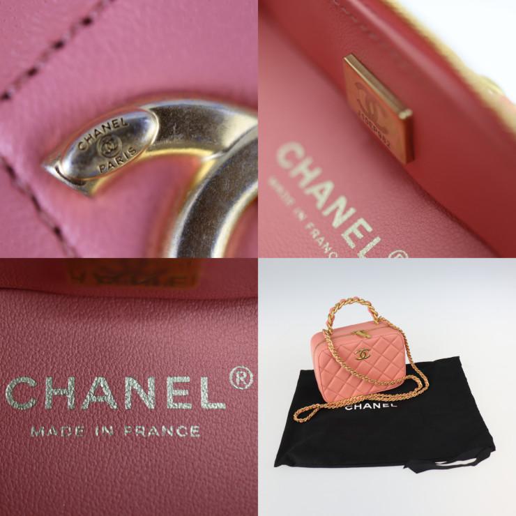 CHANEL 美品 シャネル スモール バニティ ショルダーバッグ CHANEL 美品 シャネル スモール バニティ ショルダーバッグ