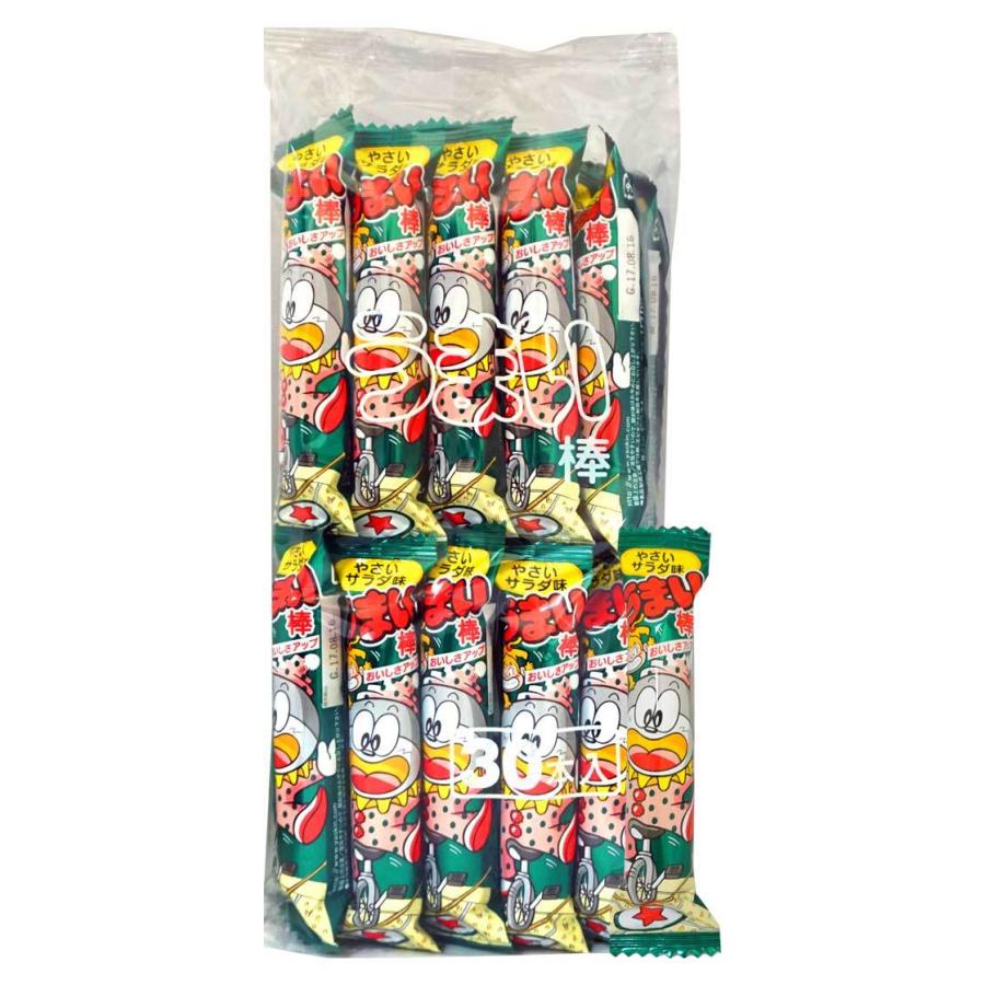 12円 やおきん うまい棒 やさいサラダ味 [1袋 30本入] :49480863-m:ミカミオンラインショップ - 通販 - Yahoo ...