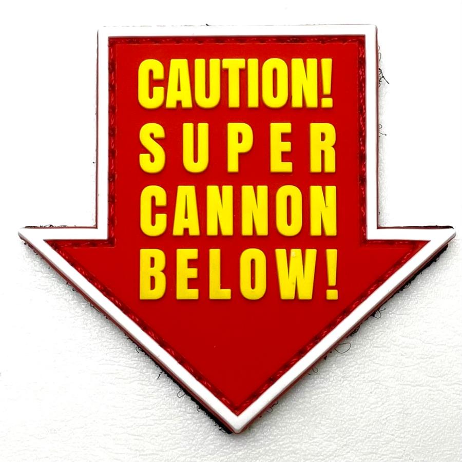 パッチ1114-310 CAUTION! SUPER CANNON BELOW! : サバゲー用品の41ミリタリー - 通販 - Yahoo!ショッピング