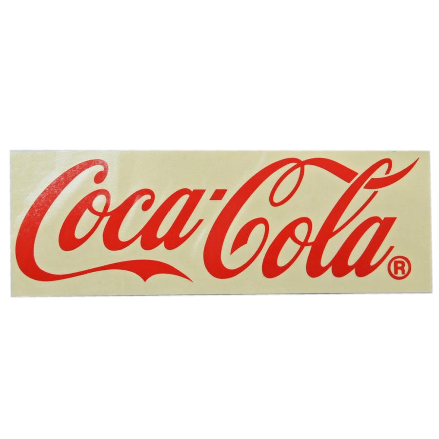Coca Cola（コカコーラ） Coca-Cola★CC-CDM1R★コカ・コーラ カッティングステッカーレッド★Coca-Cola CUTTING STICKER M サイズ Coca ...