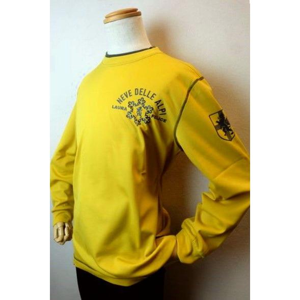 ラウラ セール35％OFF ラウラフェリーチェ Laura Felice ロングTシャツ マスタード 秋冬新作 KARUISHI カットソー ...