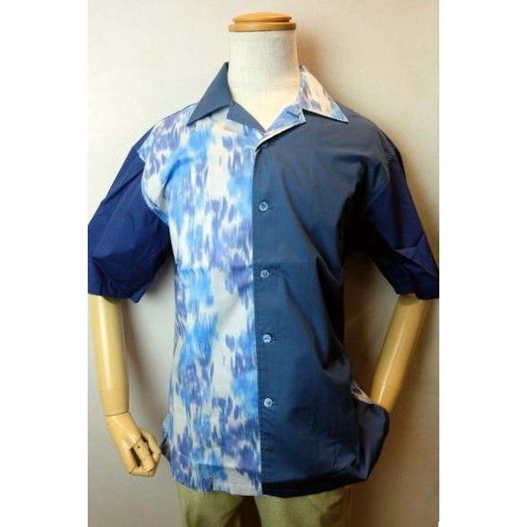 セール35％OFF アルコットヒル Alcott hill 半袖シャツ ブルー 春夏アウトレット現品限り品 アシンメトリー ビッグサイズ アンジェロ メンズウェア : 4seasons ...