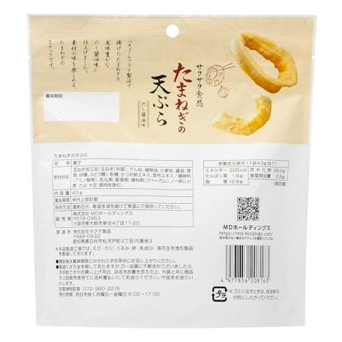 MD たまねぎの天ぷら 43g*6袋 : 4Speed Online Yahoo!店 - 通販 - Yahoo!ショッピング