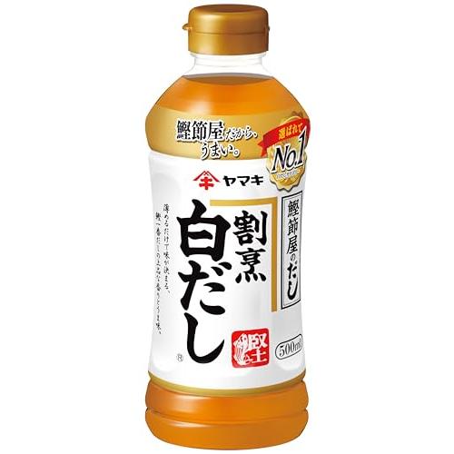 ヤマキ 割烹白だし500ml*4本 : 4Speed Online Yahoo!店 - 通販 - Yahoo!ショッピング