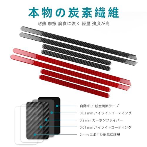 AIRSPEED ミニ F66 F67 クーパー S MINI COOPER 第3世代 2024-2025 専用 アクセサリー カーボンファイバー 内装 パーツ カードアパネル装飾カバー ドア ...