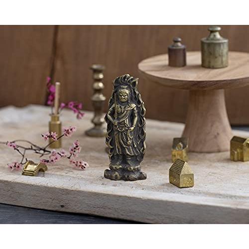 仏像 不動明王 小7.5cm/古美金 仏師：渡辺景秋 原型_ 酉年生まれ 十二支守り本尊 干支 高岡銅器 (KKふどうみょうおうS) : 4Speed Online Yahoo!店 - 通販 ...