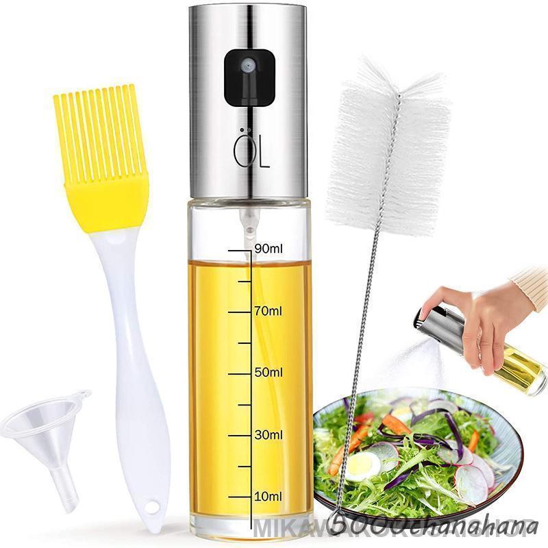 オイルスプレー オイルボトル 100ml 1本 ガラス製 目盛り付き 料理用 : HAMIYAショップ - 通販 - Yahoo!ショッピング