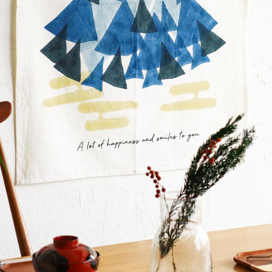 公式 新年 正月飾り 壁飾り ブロックプリント アンプレッシオン お正月タペストリー 富士山 クレエ IGF WPM : 1001592 : ファイブハンドレッドワークス - 通販 ...