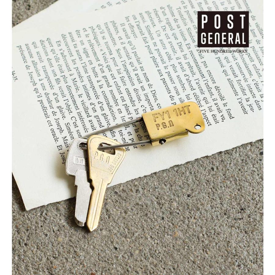 POST GENERAL 公式 ピン キーホルダー 鍵 ゴールド / ポストジェネラル ブラスキーホルダーピン クレエ IGF : ファイブハンドレッドワークス - 通販 - Yahoo!ショッピング