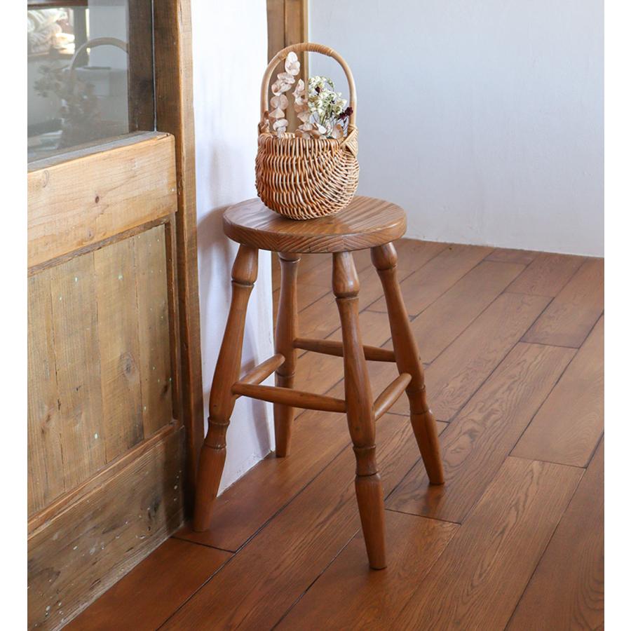Creer（家具、インテリア） 公式 木製 椅子 スツール チェア ハンドメイド ナチュラル ナインマーケ パイン ラウンドスツール クレエ IGF : ファイブハンドレッドワークス - 通販 ...