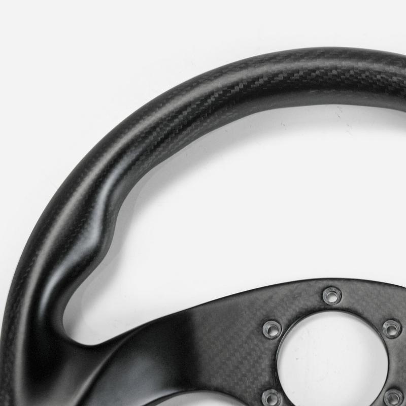 ホンダ ステアリング クロスロード RT1 RT2 RT3 RT4 CFRP ドライカーボン製 ハンドル 320mm フラットDAタイプ 艶なし EPR : ジャパンネット部品 2号店 ...