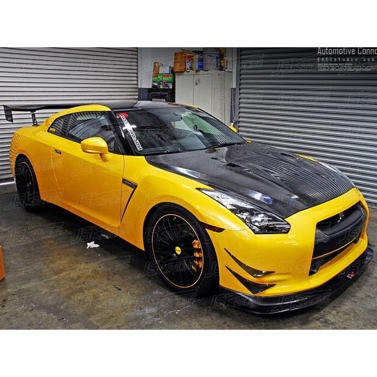 日産（NISSAN） フロントカナード GT-R R35 GTR '08-'11 カーボン製 VR38DETT JSKRACING ...