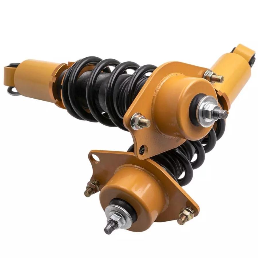 トヨタ 車高調 カローラ アクシオ E140 E160 サスペンション 140系 160系 全長調整式 Maxpeedingrods イエロー : ジャパンネット部品 2号店 - 通販 ...