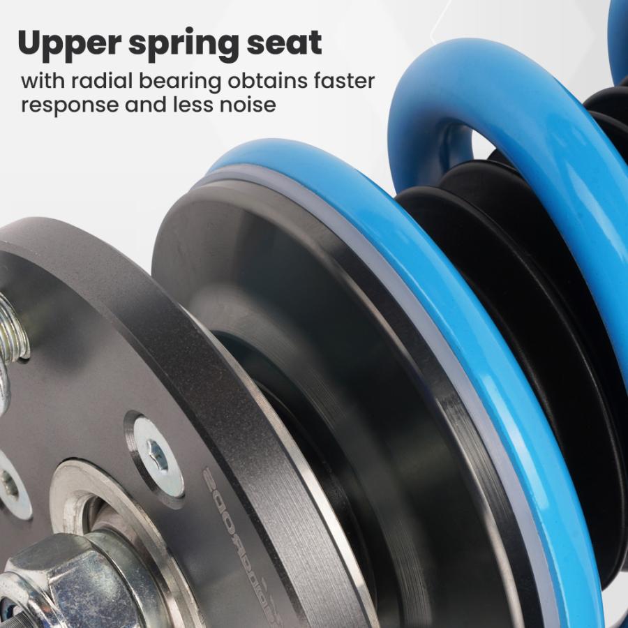 ホンダ 車高調 サスペンション シビック EK4 EK9 全長調整式 フルタップ 24段減衰 Maxpeedingrods ブルー HG : ジャパンネット部品 - 通販 - Yahoo!ショッピング