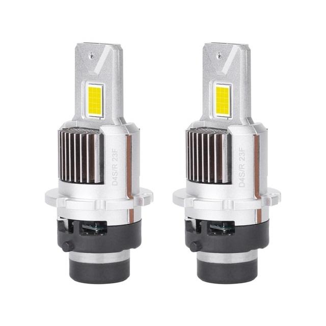 HID変換 LEDヘッドライトバルブ ロービーム エブリィワゴン DA17W D4R HID仕様 H27.2〜 スズキ 60000lm ...