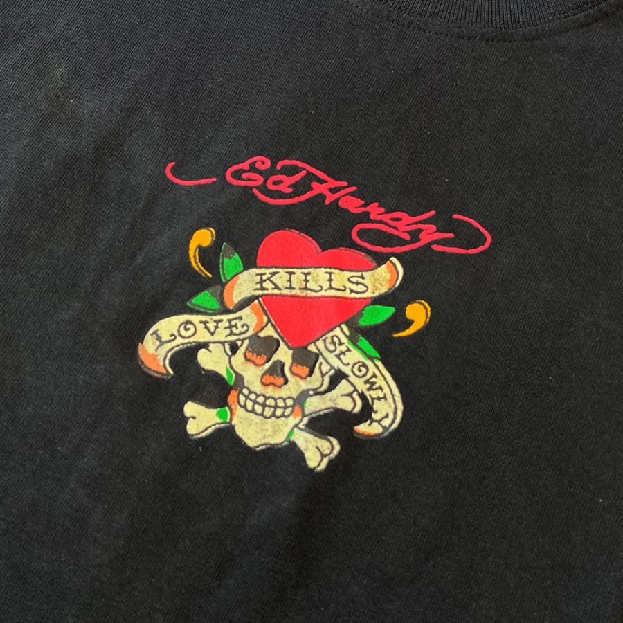 Ed Hardy エドハーディー ed hardy 長袖 Tシャツ ed106 ブラック ネイビー : 5445 Yahoo!店 - 通販 - Yahoo!ショッピング