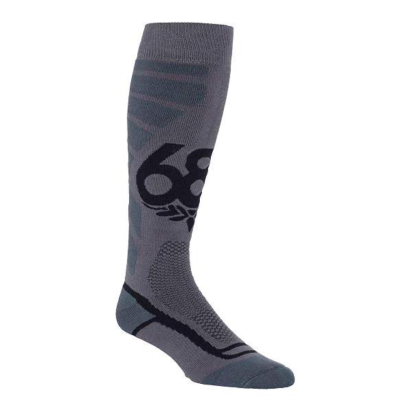 686 シックスエイトシックス MEN'S Strike Sock メンズ ストライクソックス スノーボード S/M L/XL グレー ...