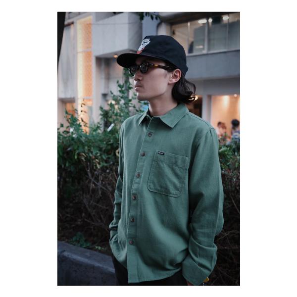 ブリクストン BRIXTON メンズ フランネルシャツ カーハート風 長袖