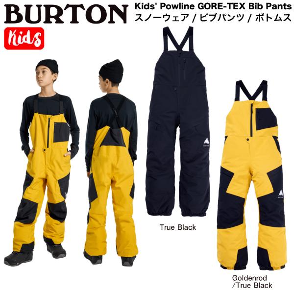 BURTON バートン Kids' Powline GORE-TEX Bib Pants キッズ ビブパンツ つなぎ ボトムス スノーウェア ...