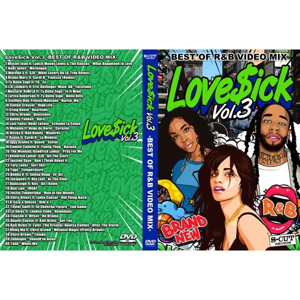 LoveSick Vol.3 Best Of R&B VIDEO MIX アールアンドビー DVD 120分 SZA TYDOLLASIGN ...