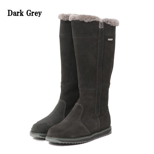 エミュ EMU Australia Moonta 防水ロングブーツ ムートンブーツ ムレ軽減 撥水 ファッショナブル 防寒 正規品 :emu ...