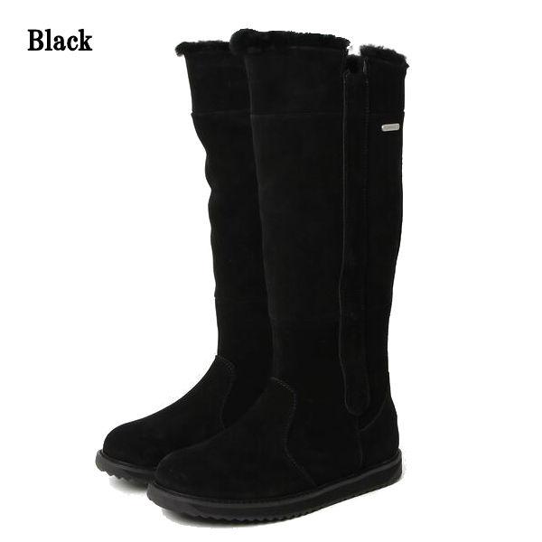 エミュ EMU Australia Moonta 防水ロングブーツ ムートンブーツ ムレ軽減 撥水 ファッショナブル 防寒 正規品 :emu ...