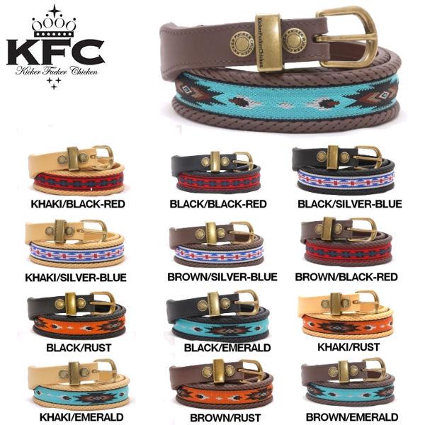 KFC Kicker Fucker Chicken CANDY SEDONA BELT ラバーベルト ウェービングベルト : 54TIDE ...